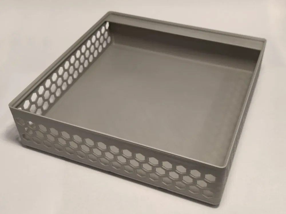 Gridfinity Bin 4x4 - Hex Wall by Levi Moore - MakerWorld