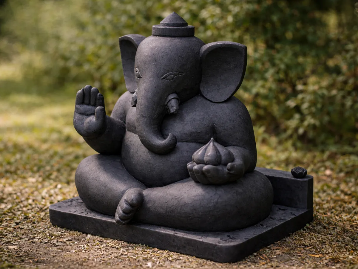 God Ganesha Seated Statue - Free 3D Print Model - MakerWorld