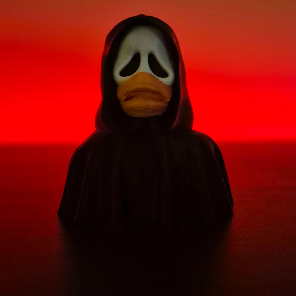 Ghostface Scream Duck by Szaszpi MakerWorld: Download Free 3D Models
