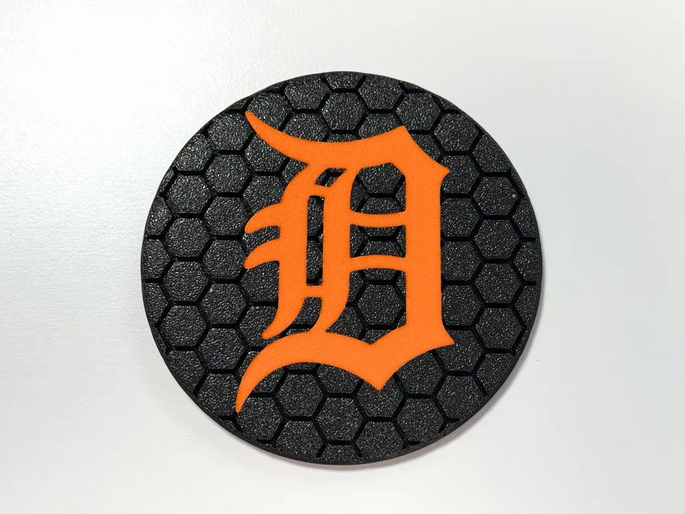 Detroit Tigers Coaster by Viper7Gamer MakerWorld: Download Free 3D Models