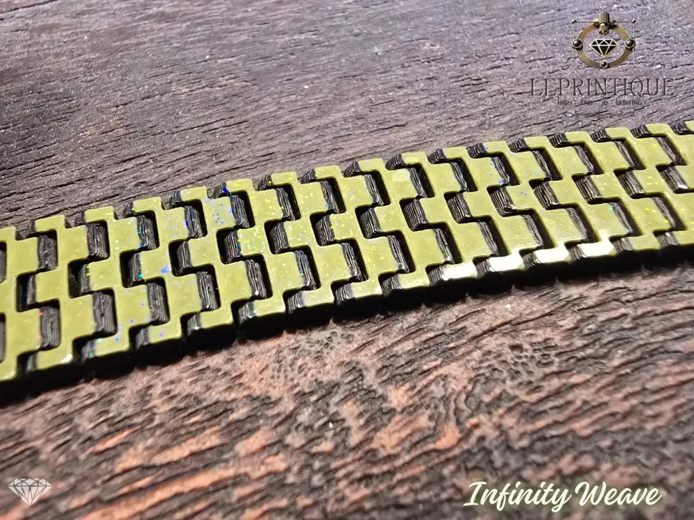 Designer Bracelet "Infinity Weave" by Leprintique MakerWorld: Download ...