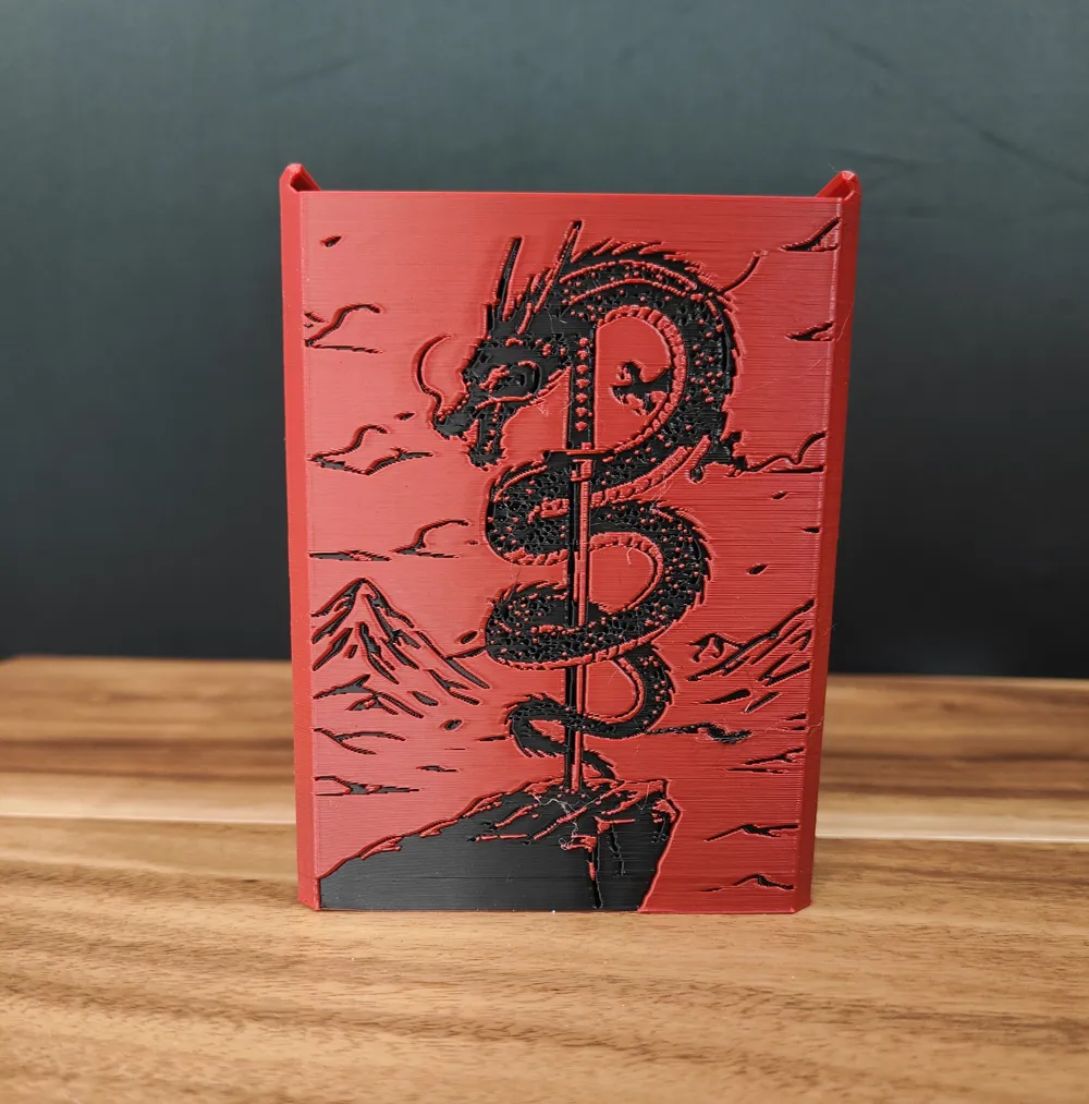 Samuria MTG Deck Box - Free 3D Print Model - MakerWorld