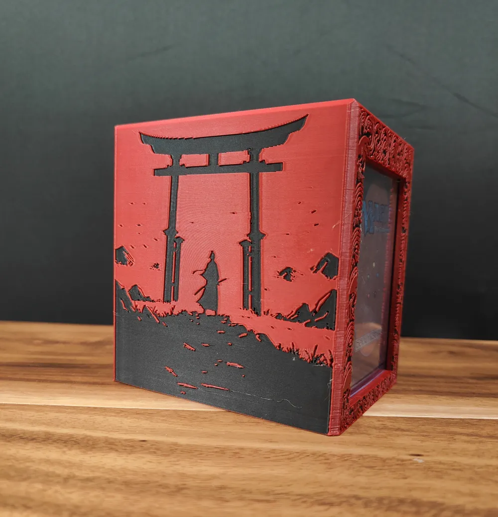 Samuria MTG Deck Box - Free 3D Print Model - MakerWorld