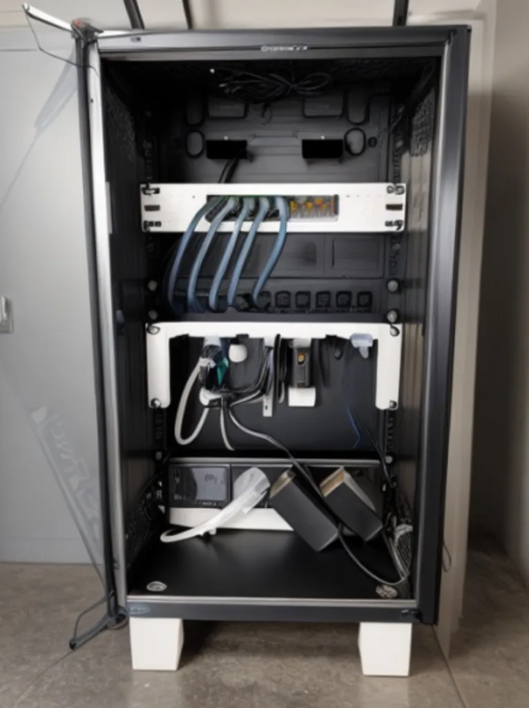 10-inch server rack, Lanberg elevating feet - Free 3D Print Model ...