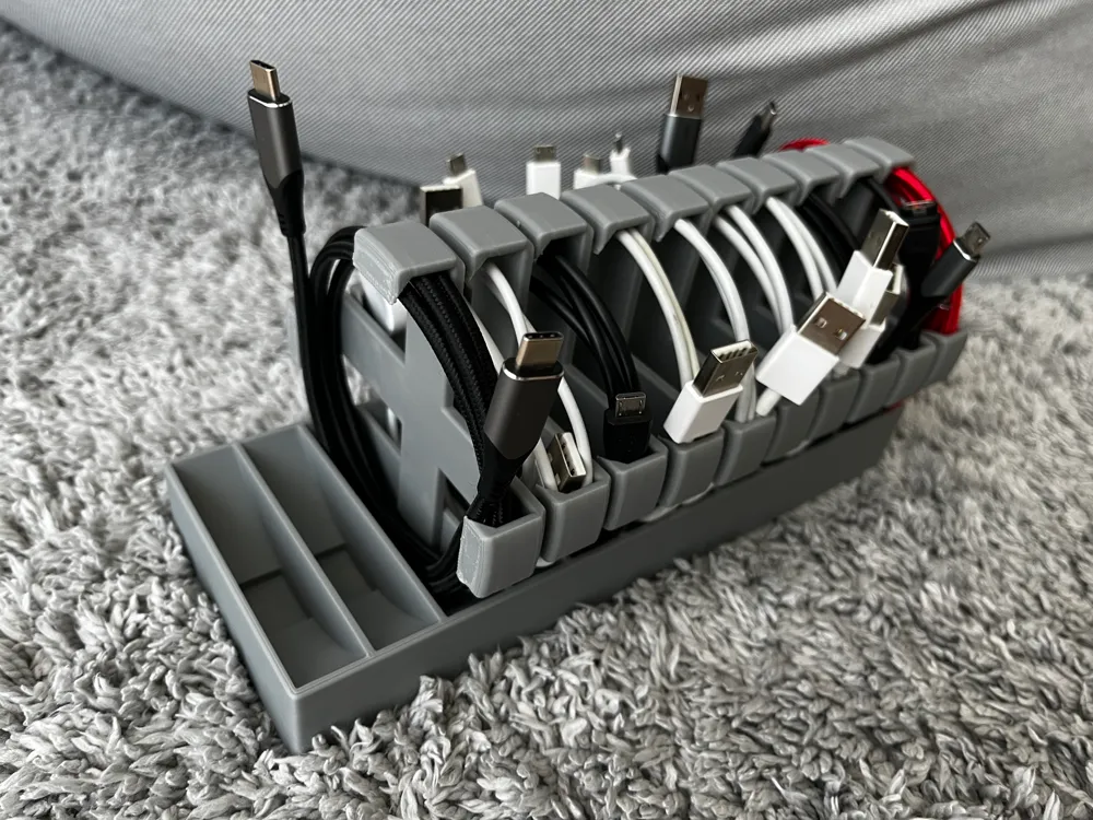 Cable Organizer - Free 3D Print Model - MakerWorld