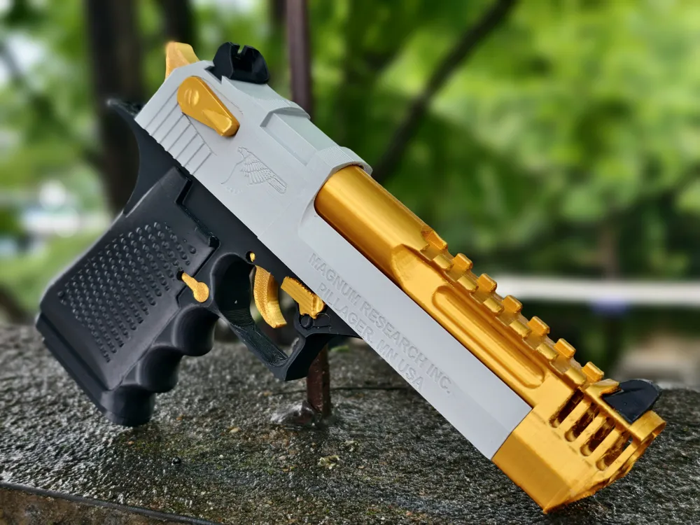 Magnum Desert Eagle L5 Toy pistol（No launch） by 补补觉去 MakerWorld ...