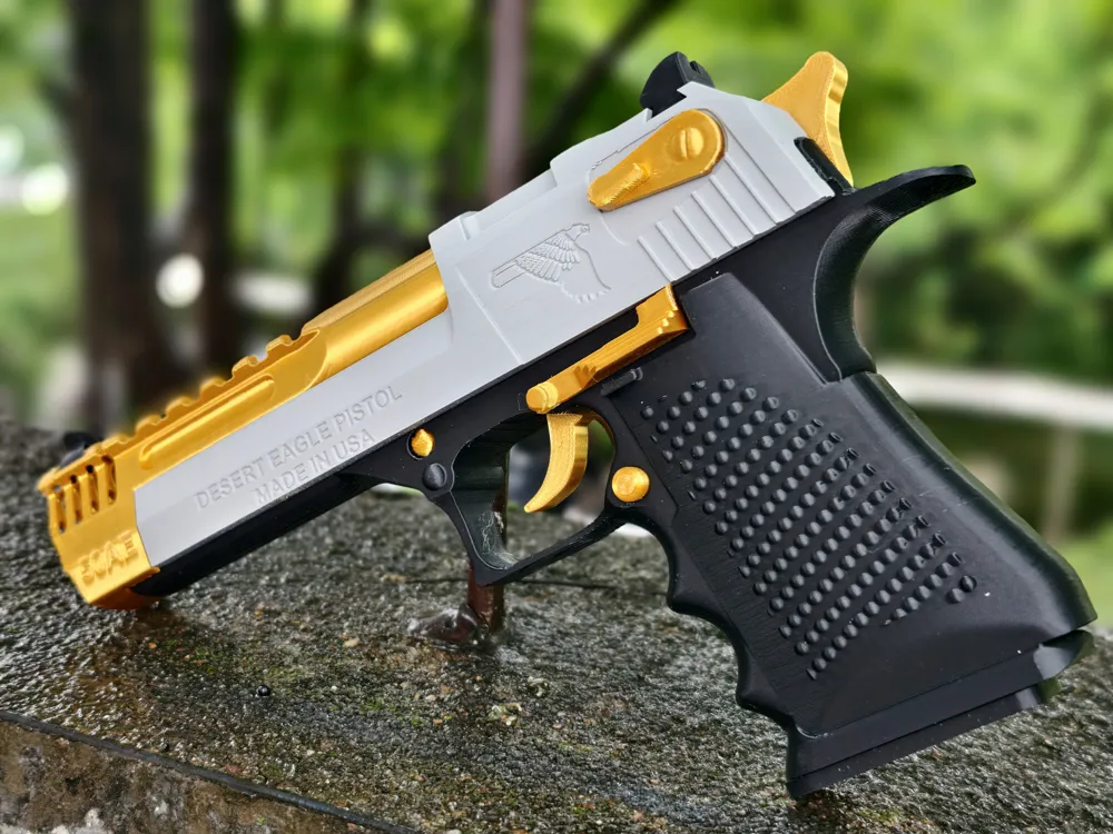 Magnum Desert Eagle L5 Toy pistol（No launch） by 补补觉去 MakerWorld ...
