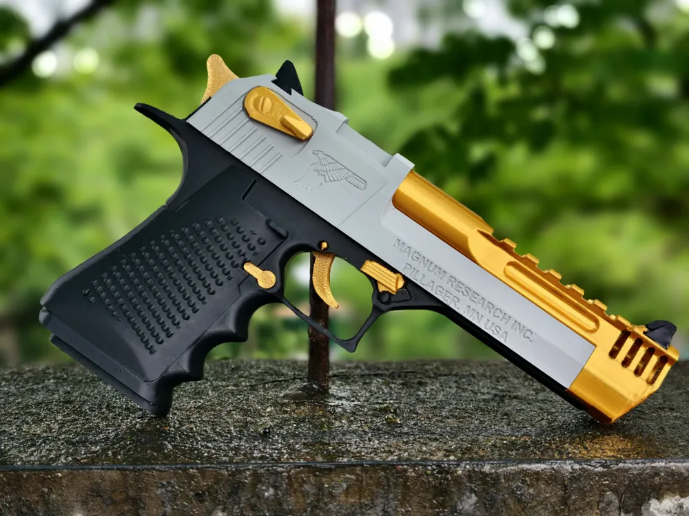 Magnum Desert Eagle L5 Toy pistol（No launch） by 补补觉去 MakerWorld ...