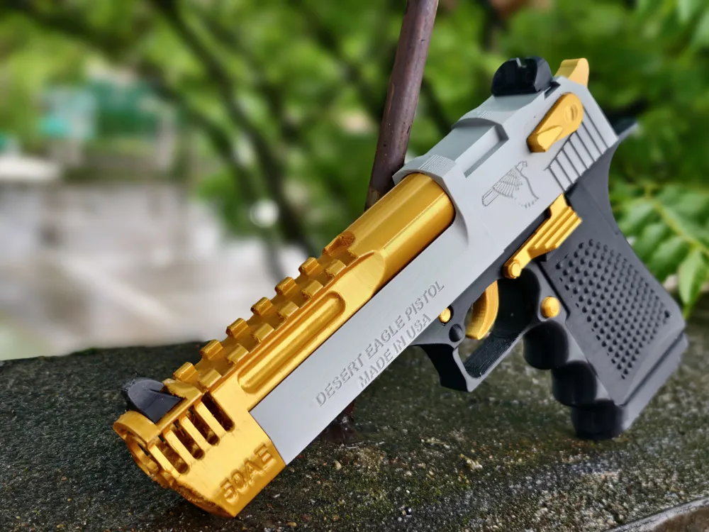 Magnum Desert Eagle L5 Toy pistol（No launch） by 补补觉去 MakerWorld ...