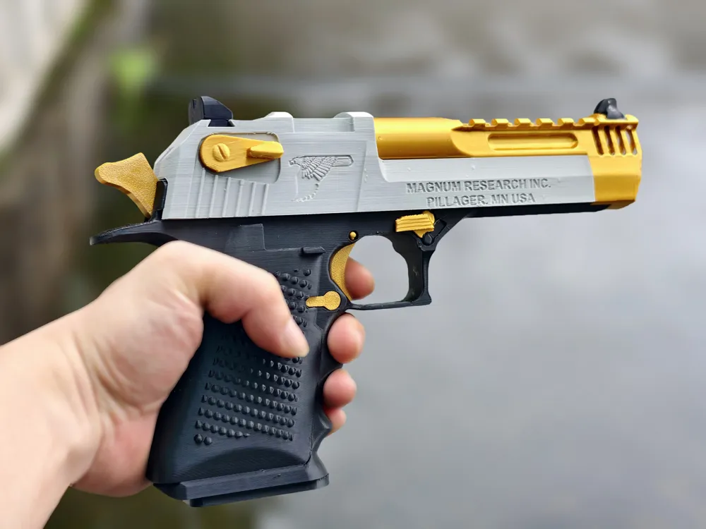 Magnum Desert Eagle L5 Toy pistol（No launch） by 补补觉去 MakerWorld ...
