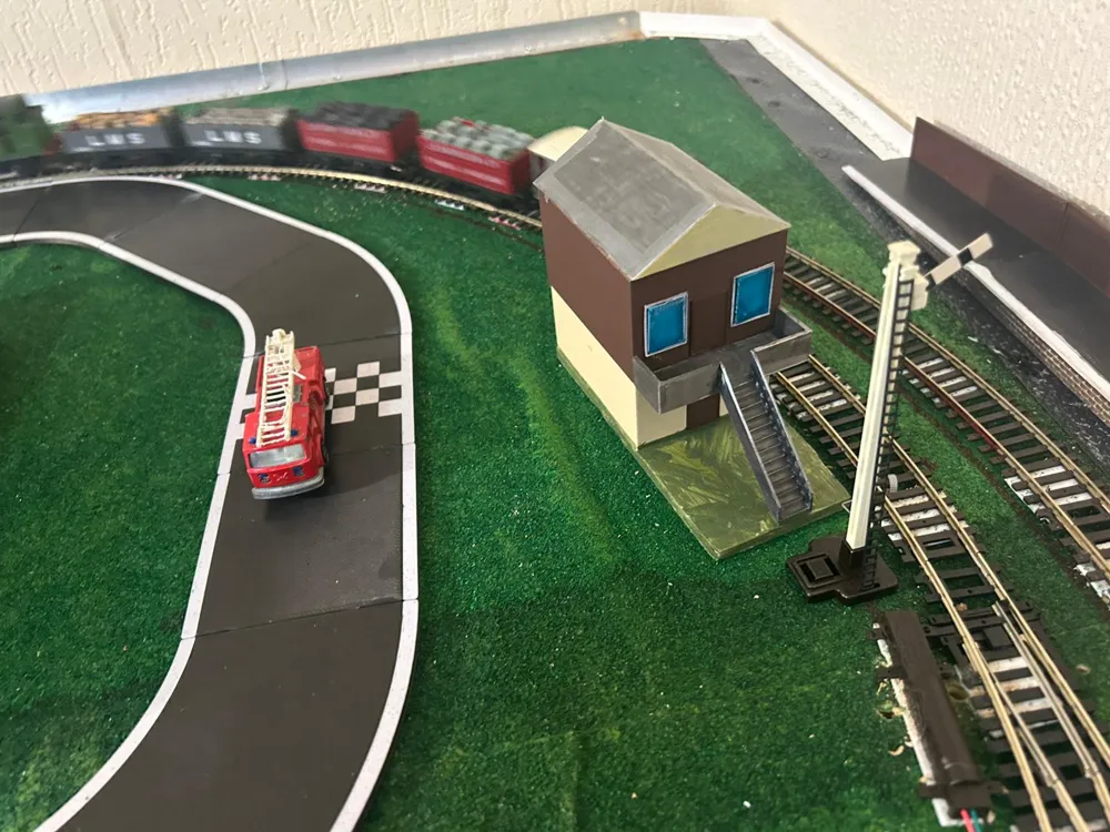 Spur OO 5 Fuß x 4 Fuß Anlage Gebäude für meinen Opa – Kostenloses 3D ...