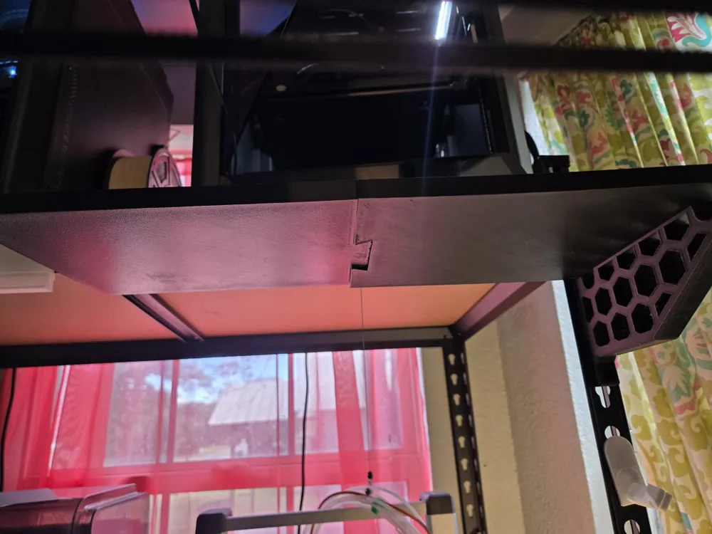Muscle Rack Heavy Duty Shelf Extension-Left&Right - Free 3D Print Model ...