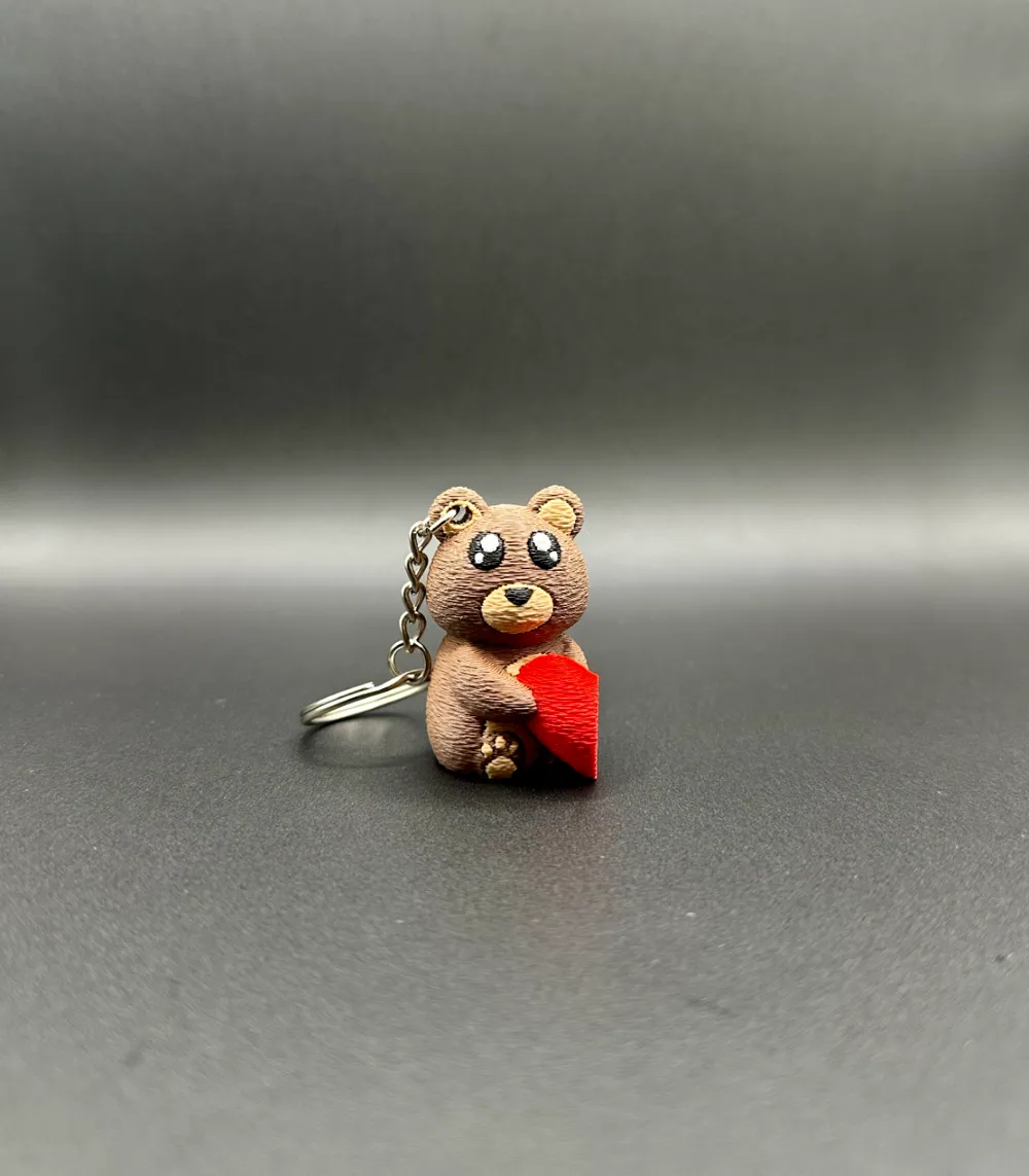 Love Bears (Magnetic Keychains) - Free 3D Print Model - MakerWorld