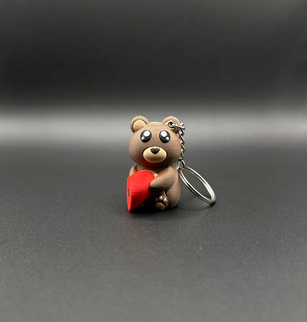 Love Bears (Magnetic Keychains) - Free 3D Print Model - MakerWorld