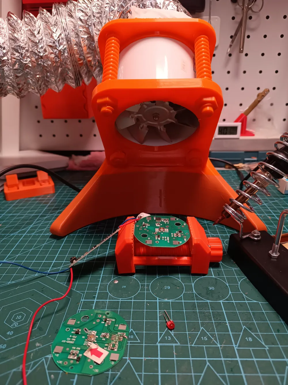 Solder Fume Extractor Fan - Free 3D Print Model - MakerWorld
