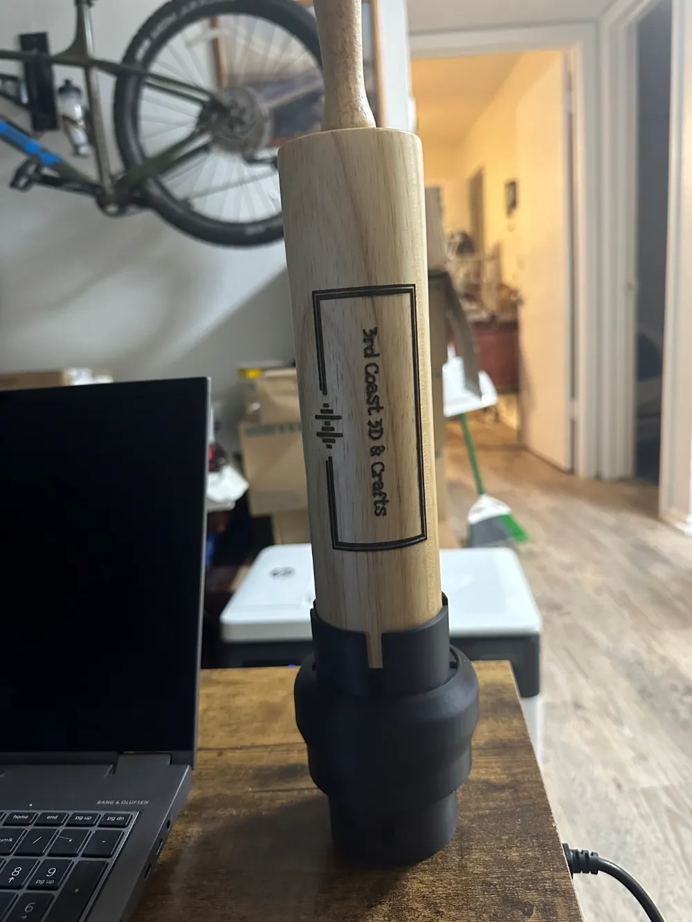 Rotary Rolling Pin Jig for Laser Engraver - Free 3D Print Model ...