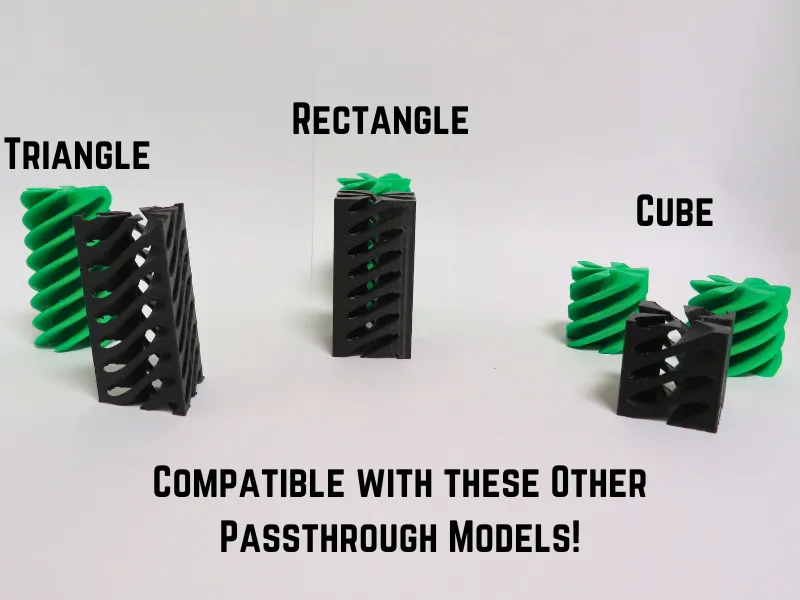 The BEST Rectangle Passthrough by Master Printer - MakerWorld