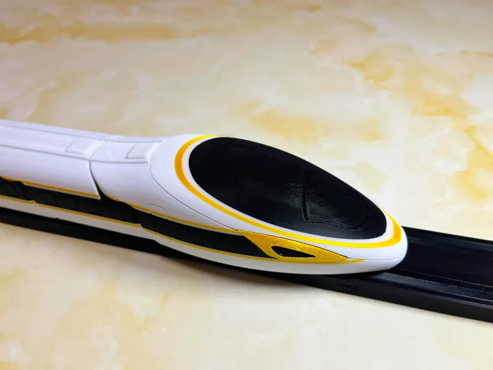 Fuxinghao High-Speed Train - Miniature Train - Free 3D Print Model ...