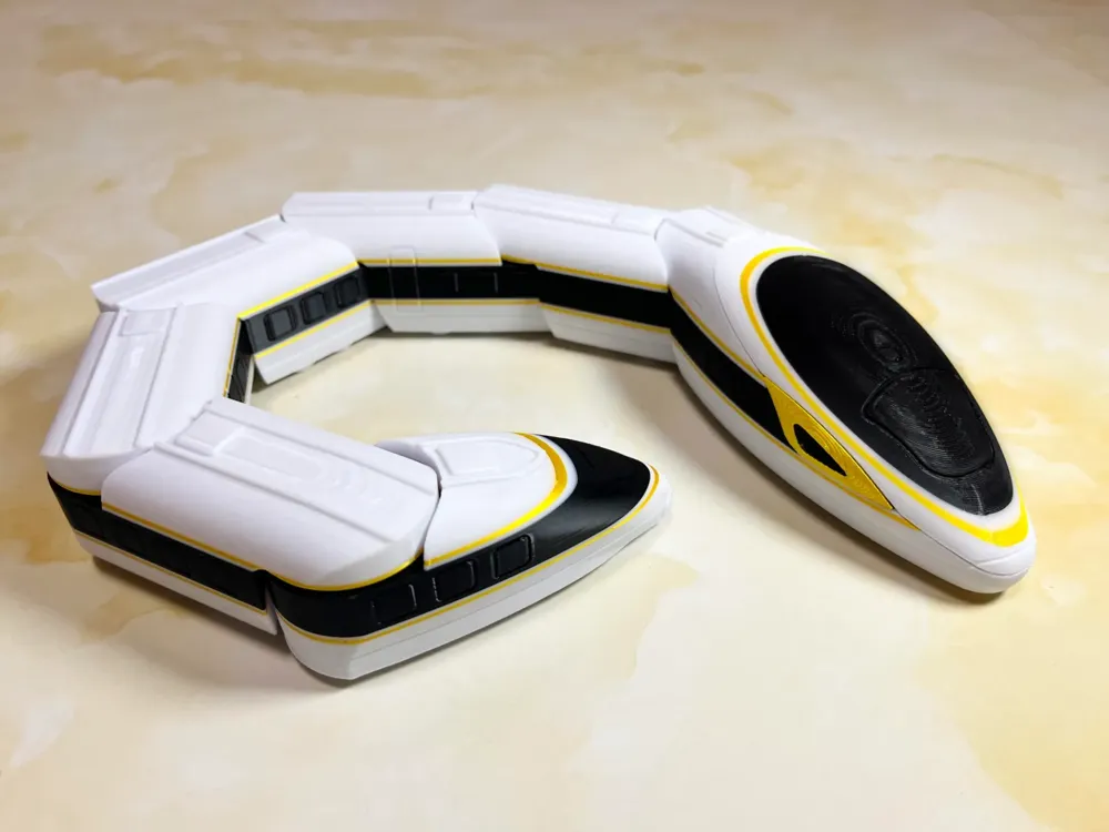 Fuxinghao High-Speed Train - Miniature Train - Free 3D Print Model ...