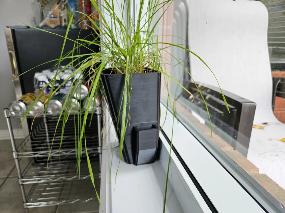 Self-Watering Flower Pot - Made for Window Sills by Nyg By Design ...