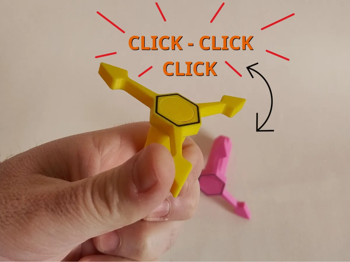 Absolute Solver Klick-Fidget – Kostenloses 3D-Druckmodell – MakerWorld