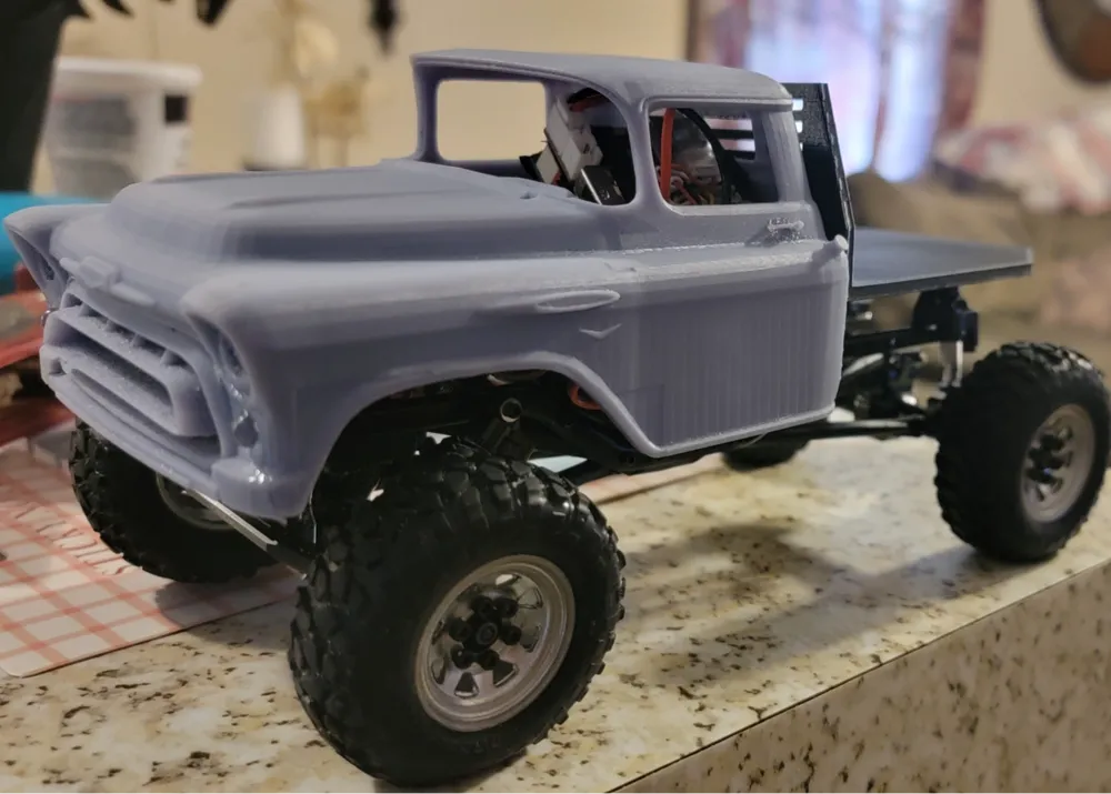 Scx24 Flat bed - Free 3D Print Model - MakerWorld
