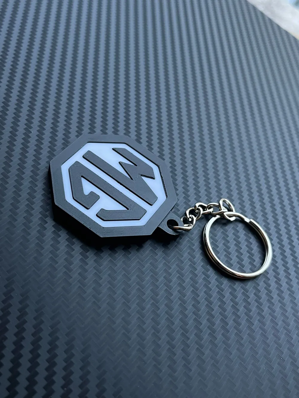 MG keychain by PatrilipeoMakerWorld: Download Free 3D Models
