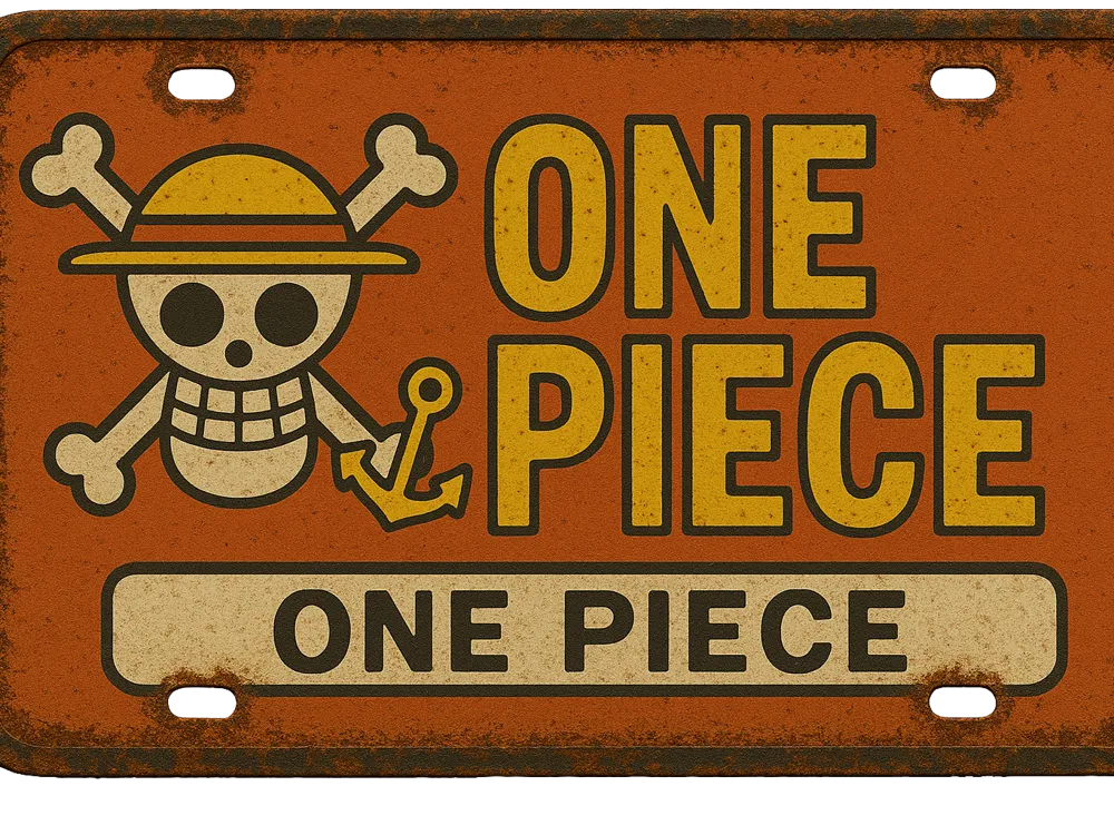 Plaque vintage One Piece HueForge by JETL4G MakerWorld: Download Free ...