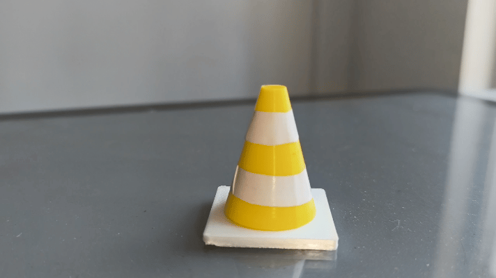 Coloring Rotating Traffic Cone by FK3Dwork MakerWorld: Download Free 3D ...