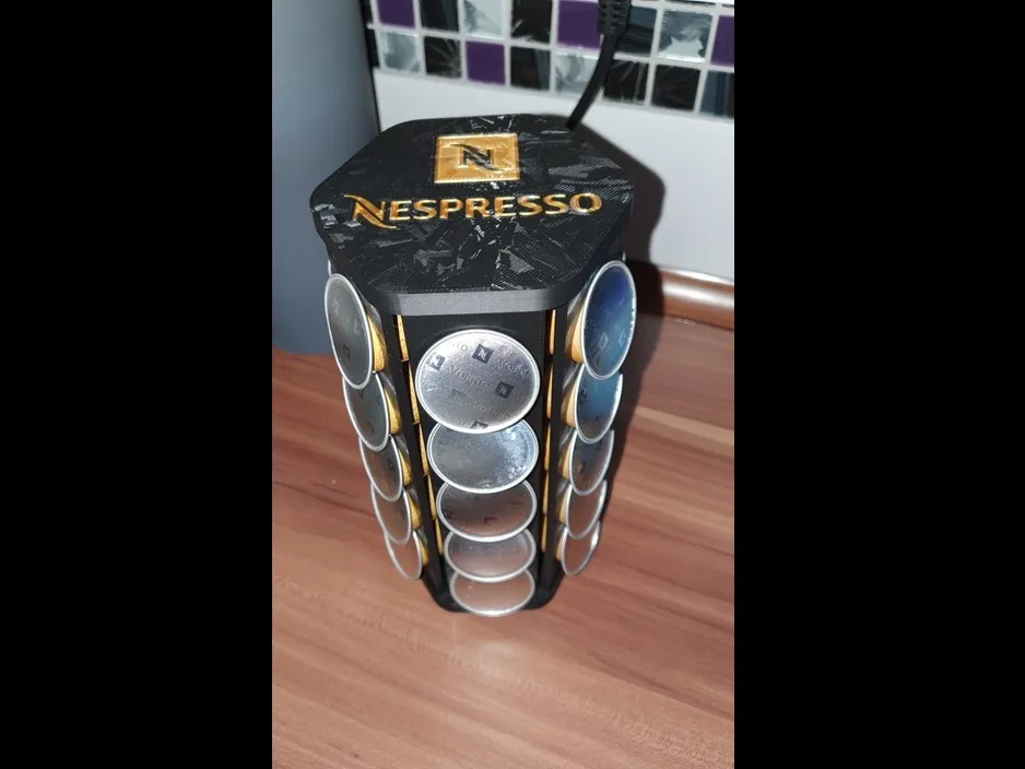 DeLonghi Nespresso capsule holder stand - Free 3D Print Model - MakerWorld