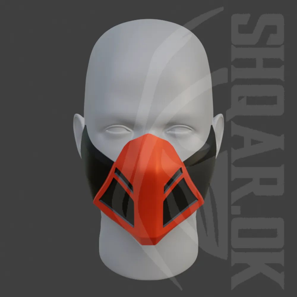 Ermac alternative mask from Mortal Kombat 9 - Free 3D Print Model ...