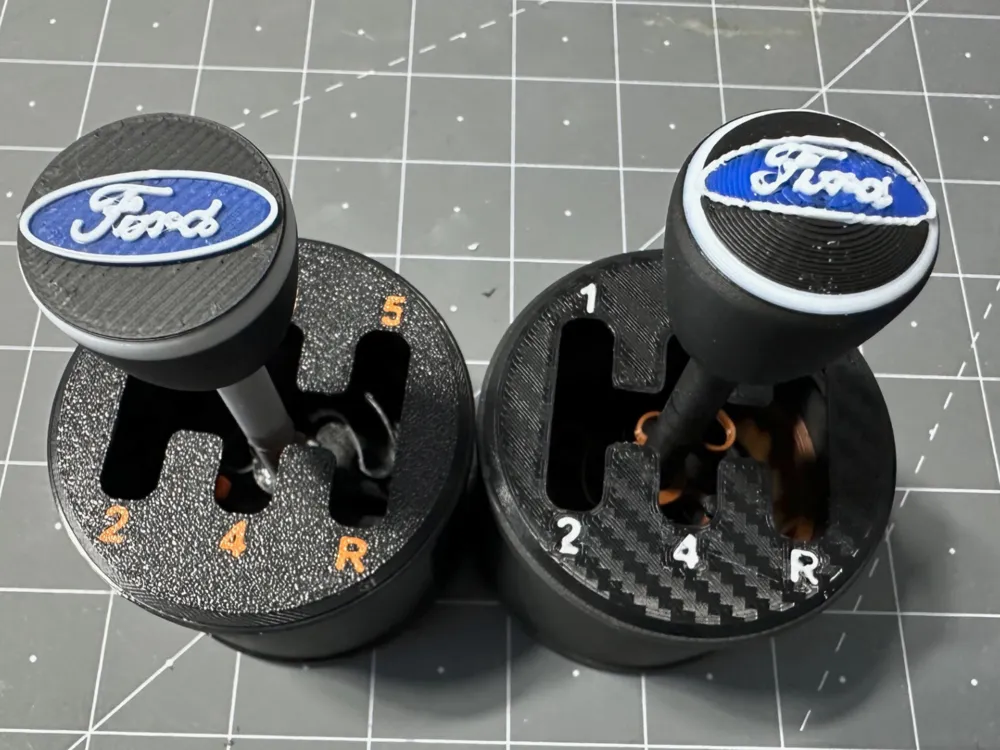 Shift Knob [Ford] for Stick Shift Fidget Toy V2 Remixed by SigOS ...