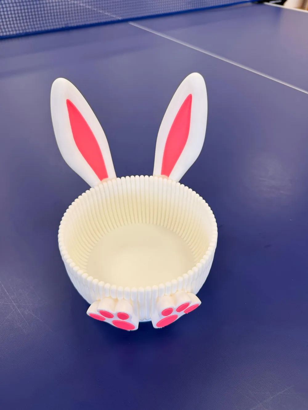 Easter Bunny Basket - Free 3D Print Model - MakerWorld