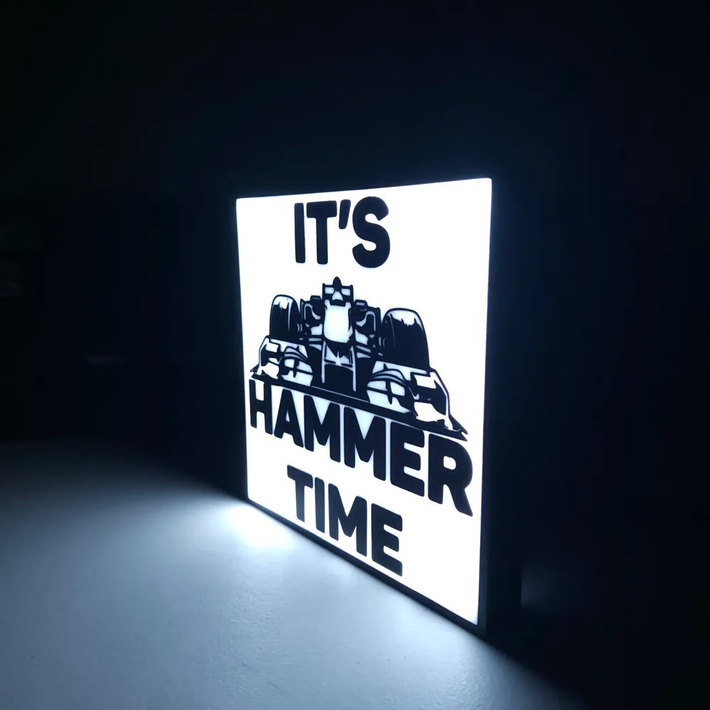 F1 - HAMMER TIME LAMP by lrcustoms - MakerWorld