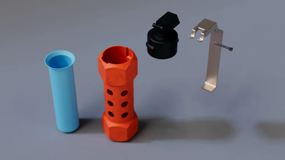 B.A.N.G. - Caja para Todo el Equipo Necesario - Modelo de impresión 3D ...