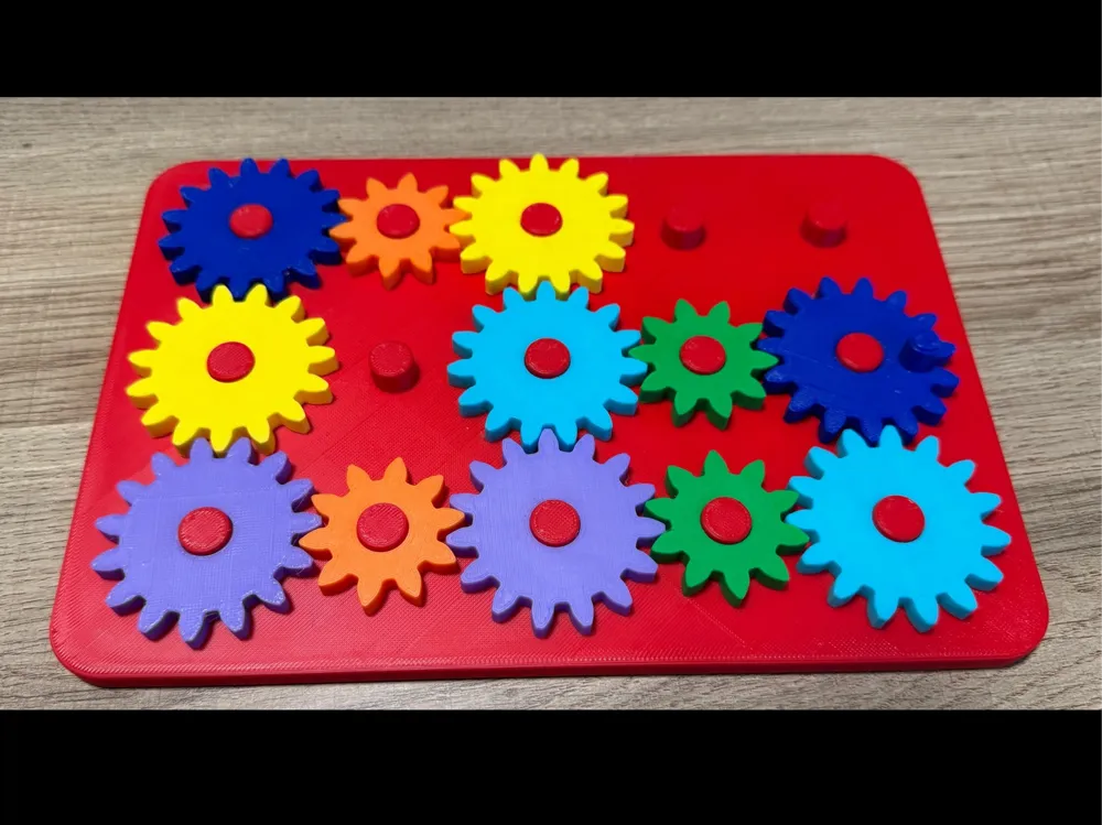 Gears Toy - Free 3D Print Model - MakerWorld
