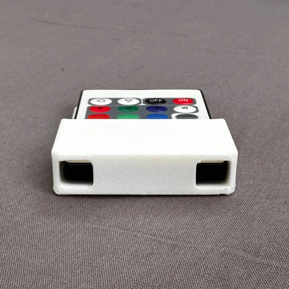 Simple RGB LED Light Strip Remote Holster/Holder - Free 3D Print Model ...