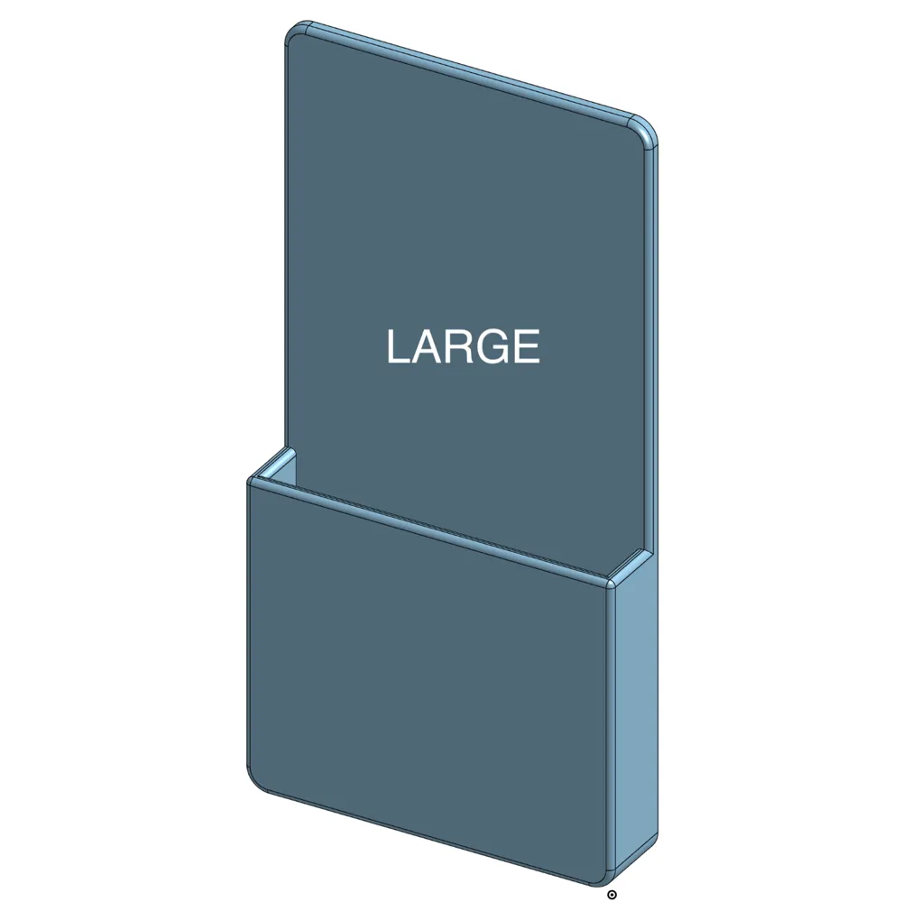 Simple RGB LED Light Strip Remote Holster/Holder - Free 3D Print Model ...