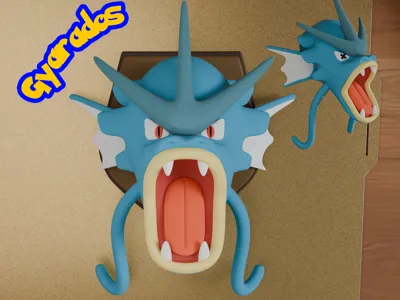gyarados 3d print model download - MakerWorld