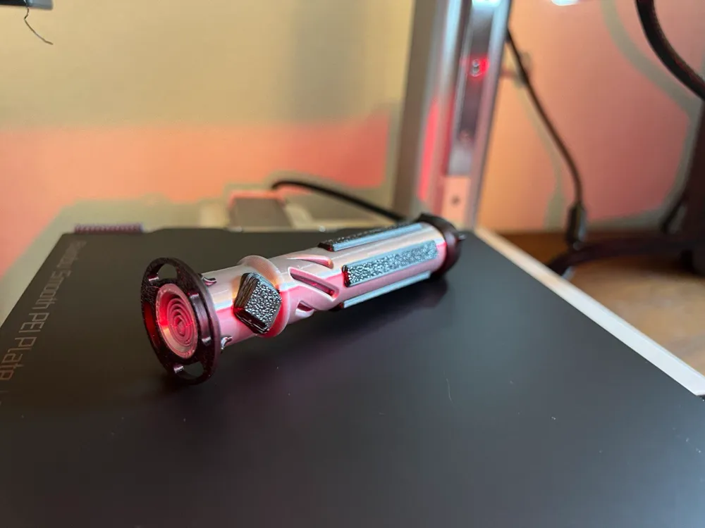 Mini Customizable Color Collapsible Lightsaber NO AMS NEEDED by Wolf3DP ...