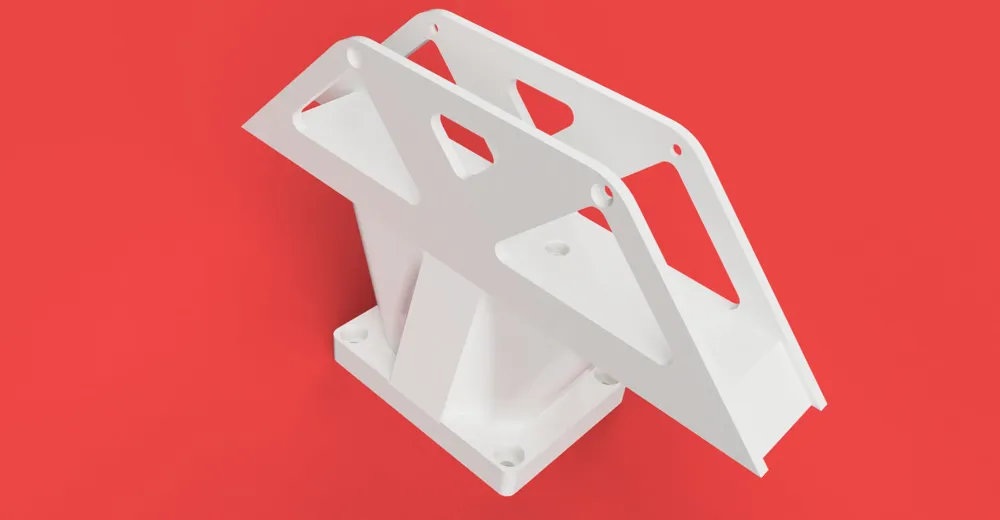 AMS Lite Wall Stand by SpagEddie MakerWorld: Download Free 3D Models