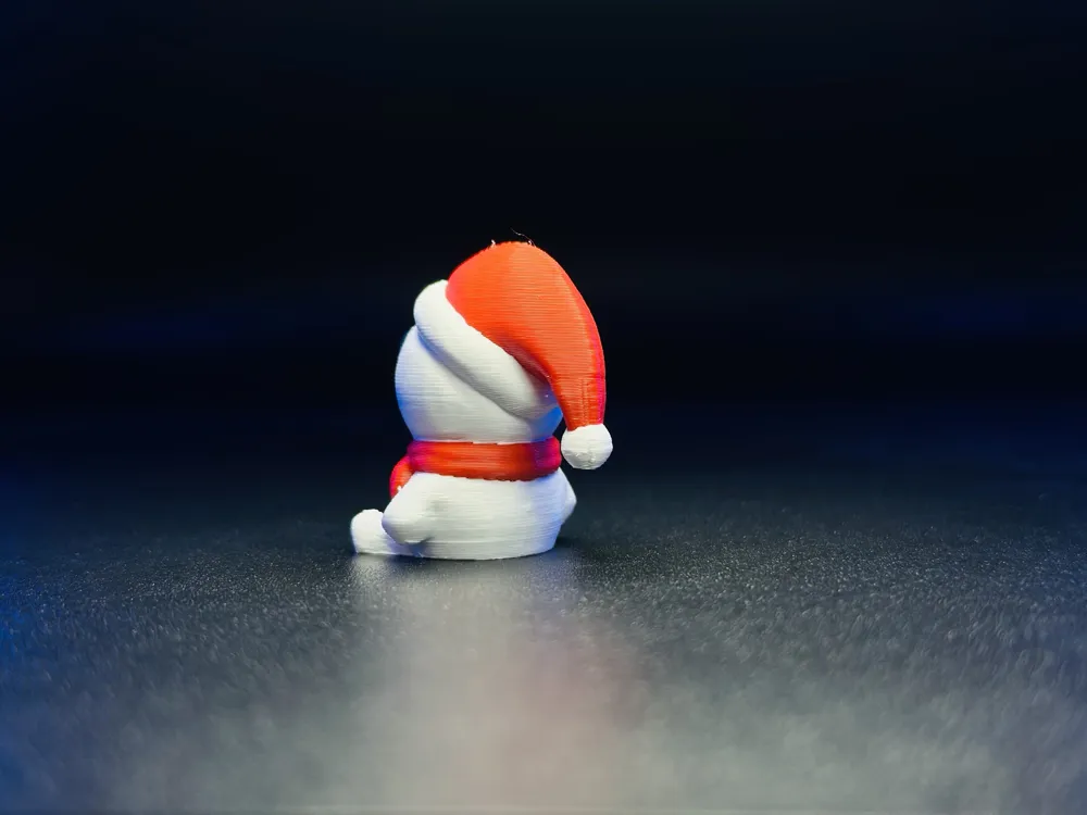 Snowman Christmas minifigure - Free 3D Print Model - MakerWorld