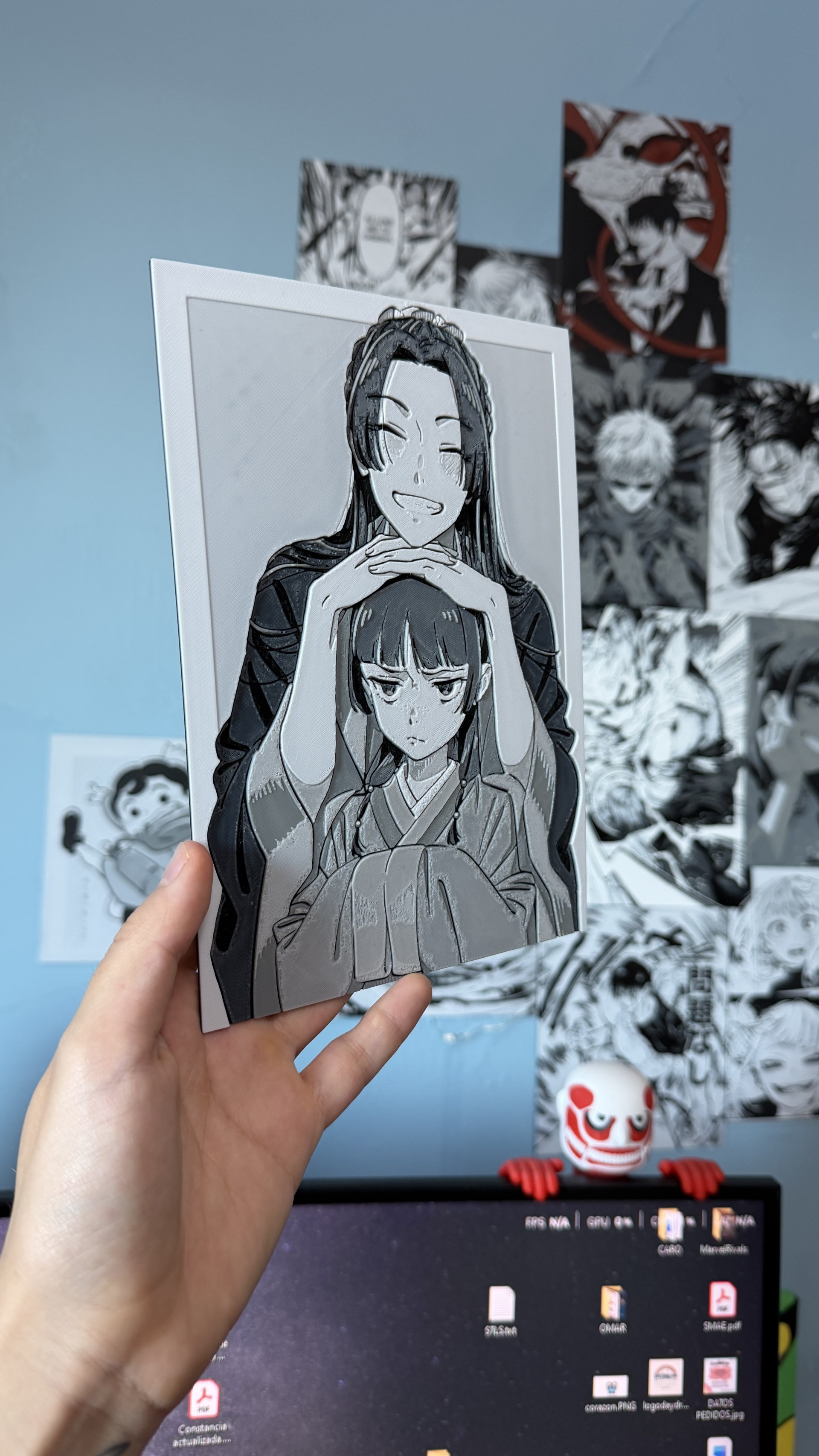 Maomao x Jinshi - Apothecary Diaries - Hueforge - Free 3D Print Model ...