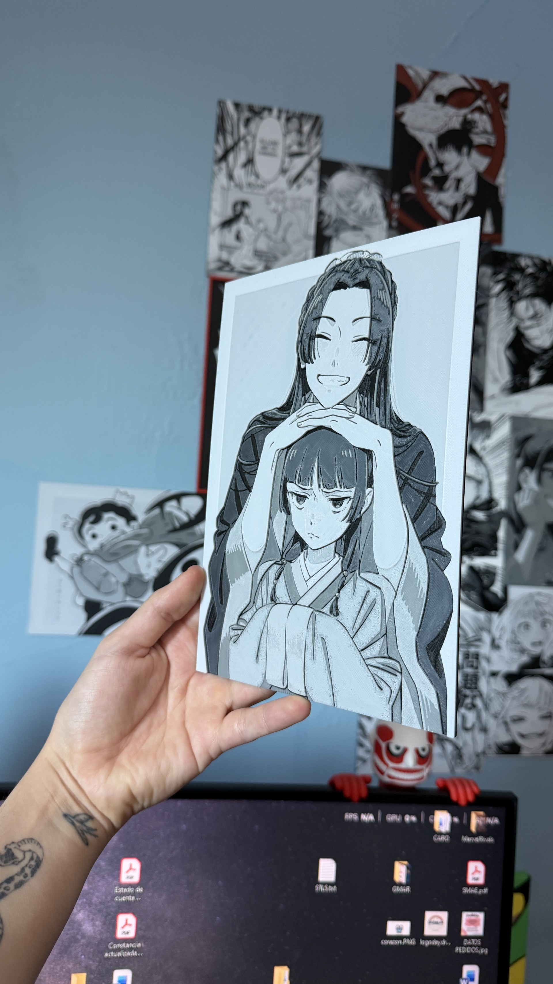 Maomao x Jinshi - Apothecary Diaries - Hueforge - Free 3D Print Model ...