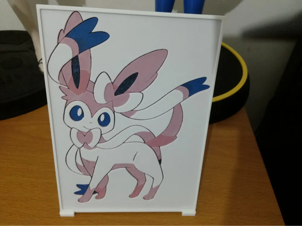 nymphali pokemon hueforge by HueForge-Crewss MakerWorld: Download Free ...