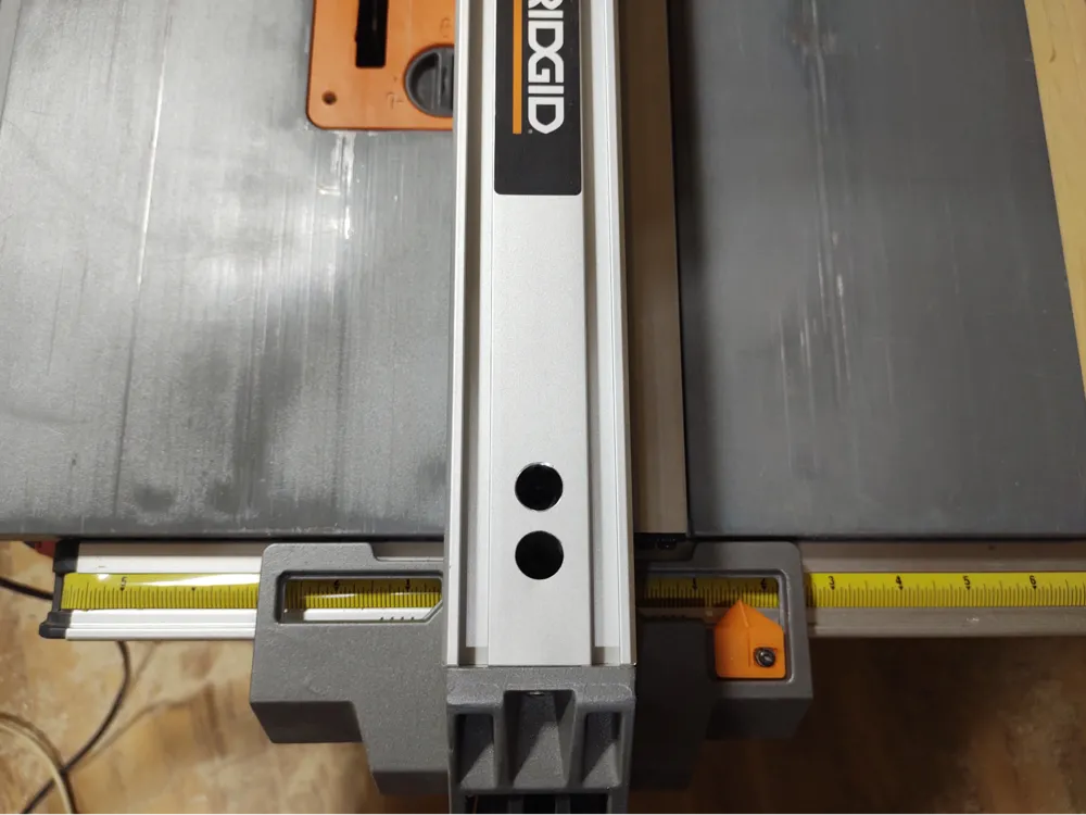 RIDGID R4514 Table Saw Fence Measurement Indicator by lordjustice17 ...