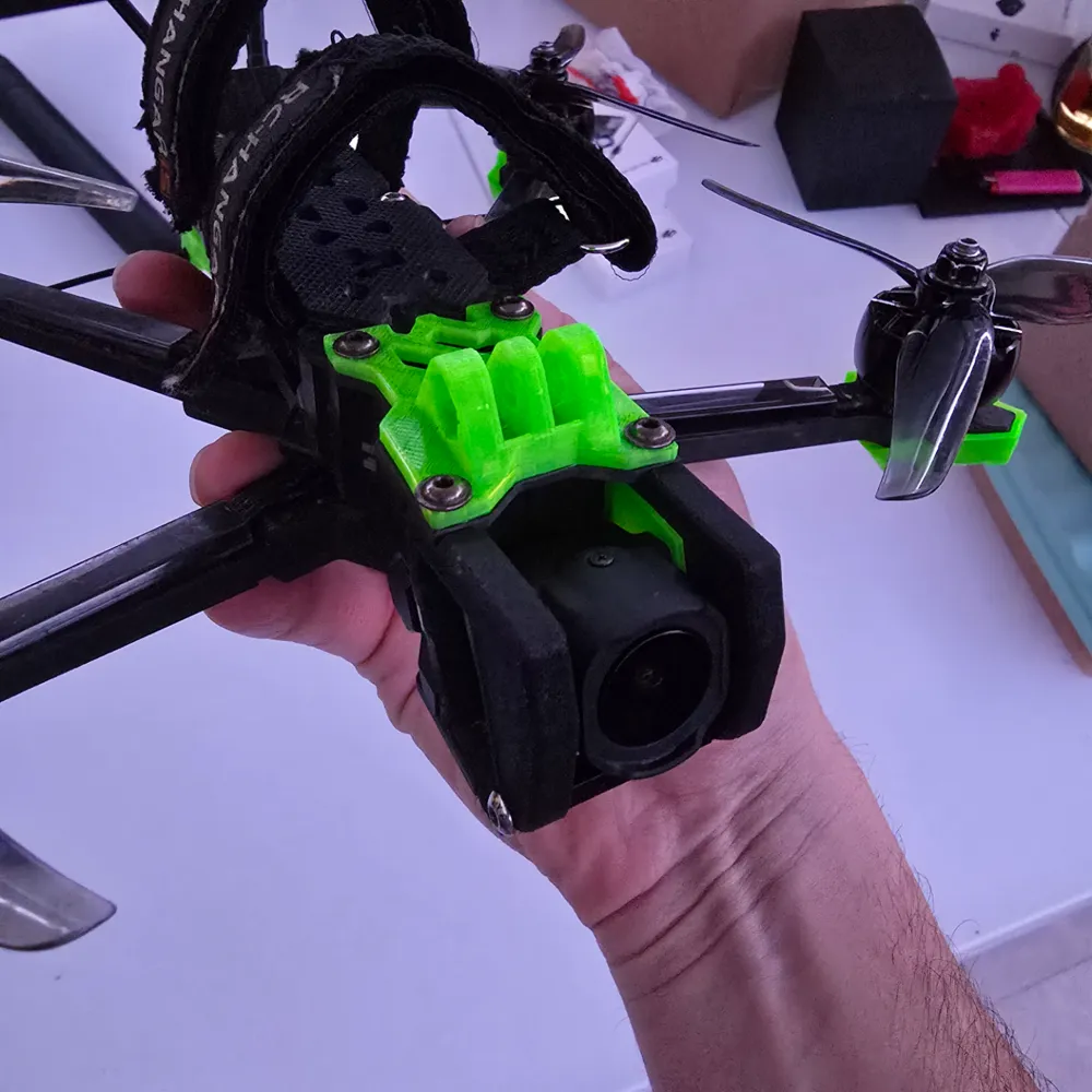 DJI O4 Mount for Iflight Nazgul F5 DC by Xenoxguterjunge - MakerWorld