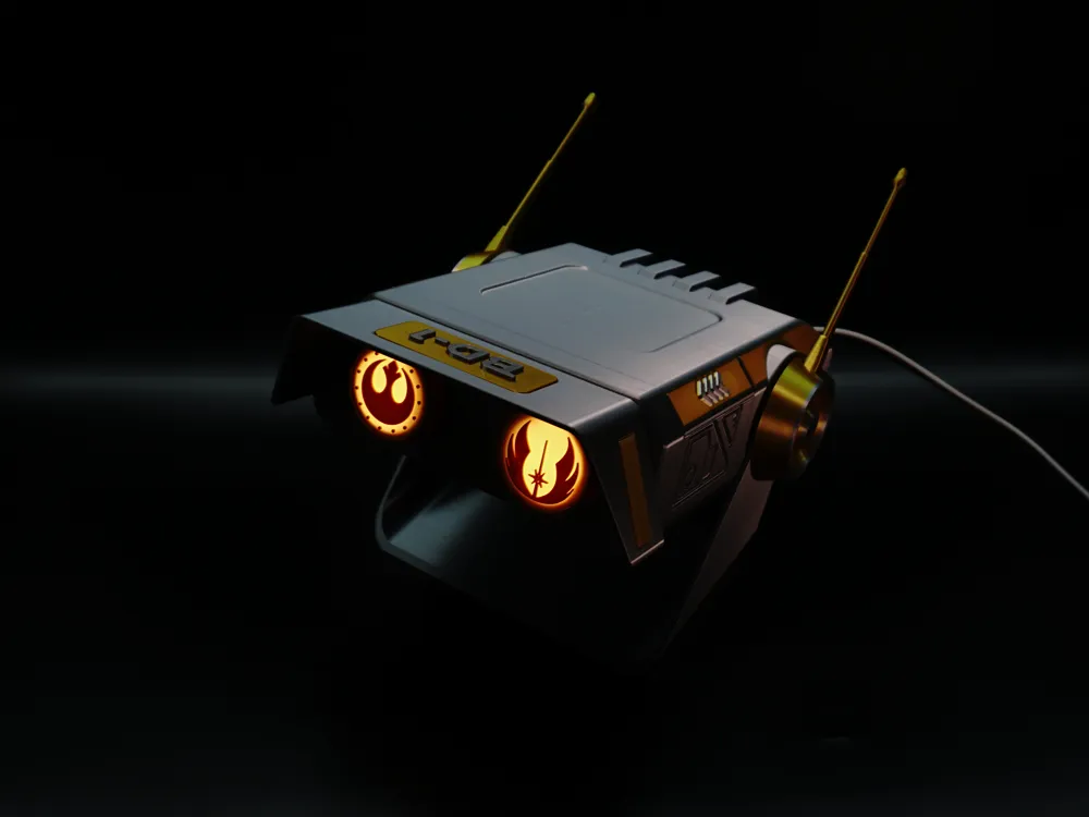 Star Wars - BD-1 Droid Desk Lamp by 3D Paint Lab MakerWorld: Download ...