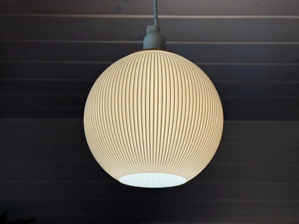Pendant Lamp Shade | 15cm Sphere, Slits by ‹ms/› MakerWorld: Download ...