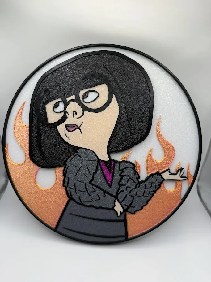 Edna "E" Mode from Pixar's The Incredibles NO AMS - Free 3D Print Model ...
